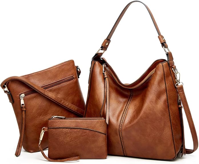 Luxury 3-Piece Hobo Bag Set – Annalise Melbourne